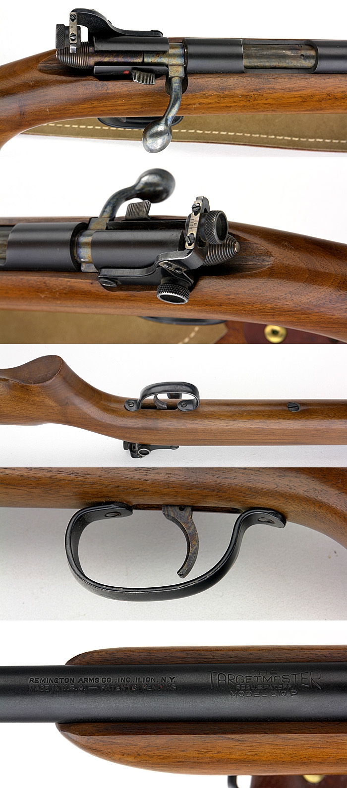 Remington Model 510-B Targetmaster Single Shot Bolt Action .22 Rifle ...