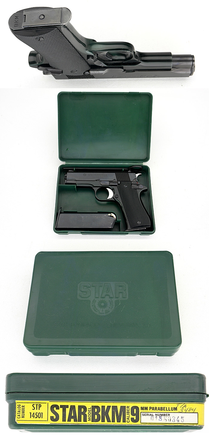 Star Compact Model Bkm Semiauto Pistol 9mm Para In The Box For Sale at ...