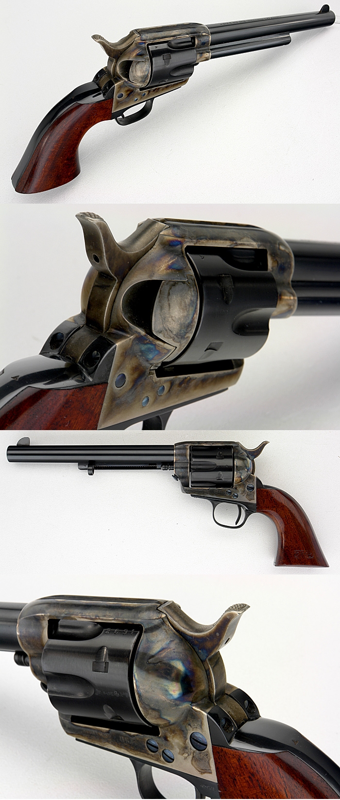 Cimarron Uberti U.S. 7th Cavalry Custer Single Action Revolver .45 Cal ...