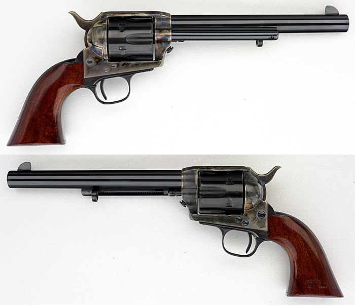 Cimarron Uberti U.S. 7th Cavalry Custer Single Action Revolver .45 Cal ...