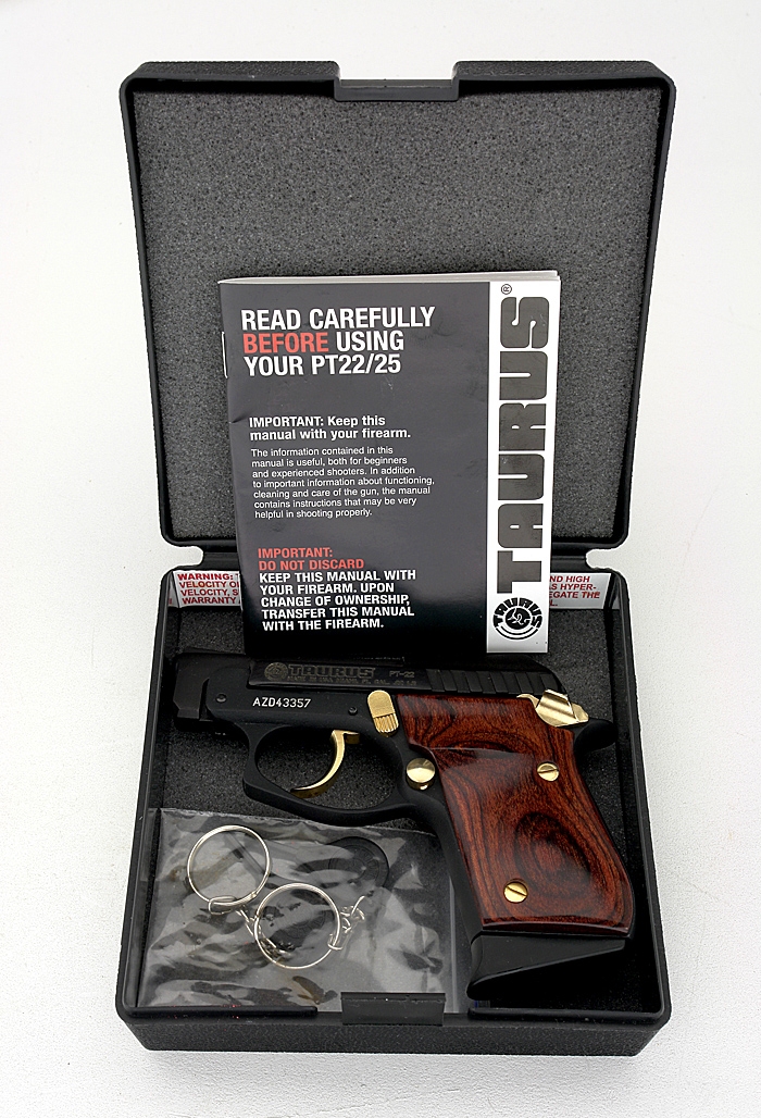 Taurus Model Pt-22 Tip-Up Barrel .22 Lr Pistol Excellent Condition For ...