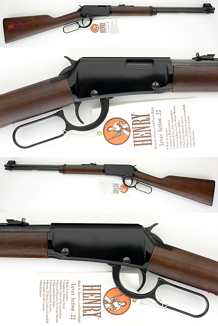 HENRY FRIENDS OF THE NRA MODEL H001 LEVER ACTION .22 RIFLE LNIB