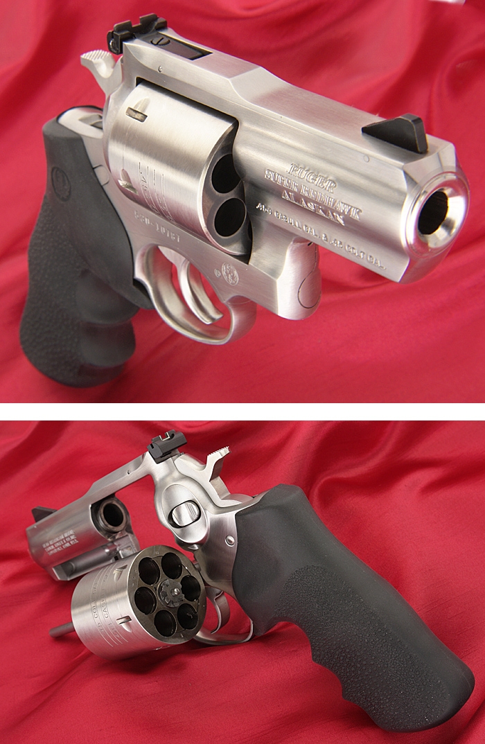 Strum Ruger Super Redhawk Alaskan 454 Casull Stainless Steel Revolver ...