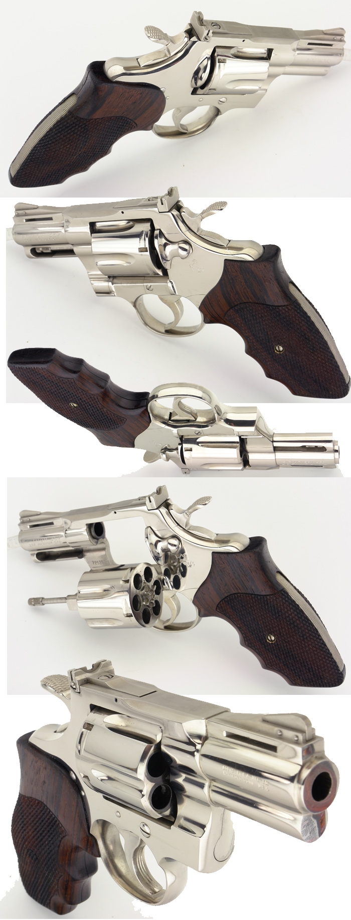 Colt Python 357 Magnum Nickel 2 Inch Revolver Made 1967 In Minty ...