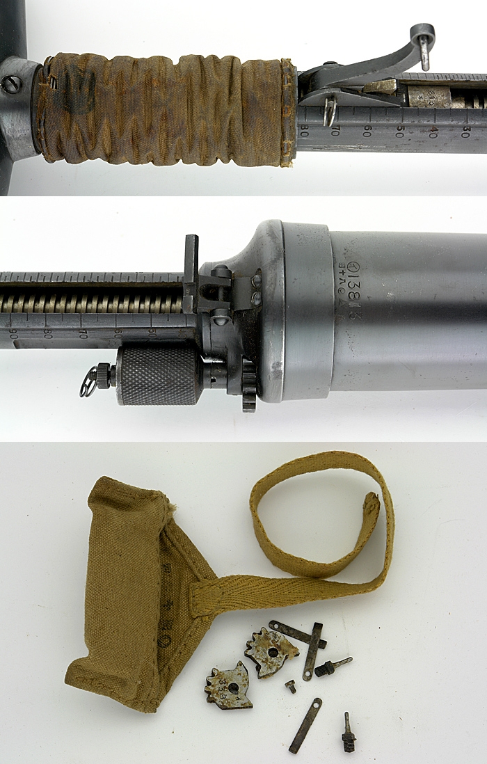 Japanese Wwii Type 89 Knee Knee Mortar Complete With Case And Spare ...
