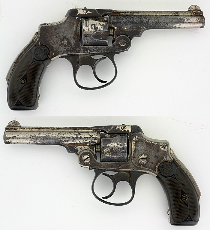 SMITH & WESSON 32 SAFETY HAMMERLESS SECOND MODEL (LEMON SQUEEZER) C&R OK