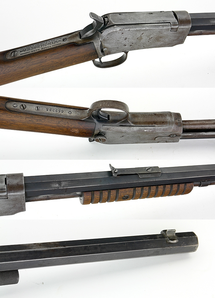 Winchester Model 1890 Slide Action 22 Wrf Pump Rifle Take-Down Made ...