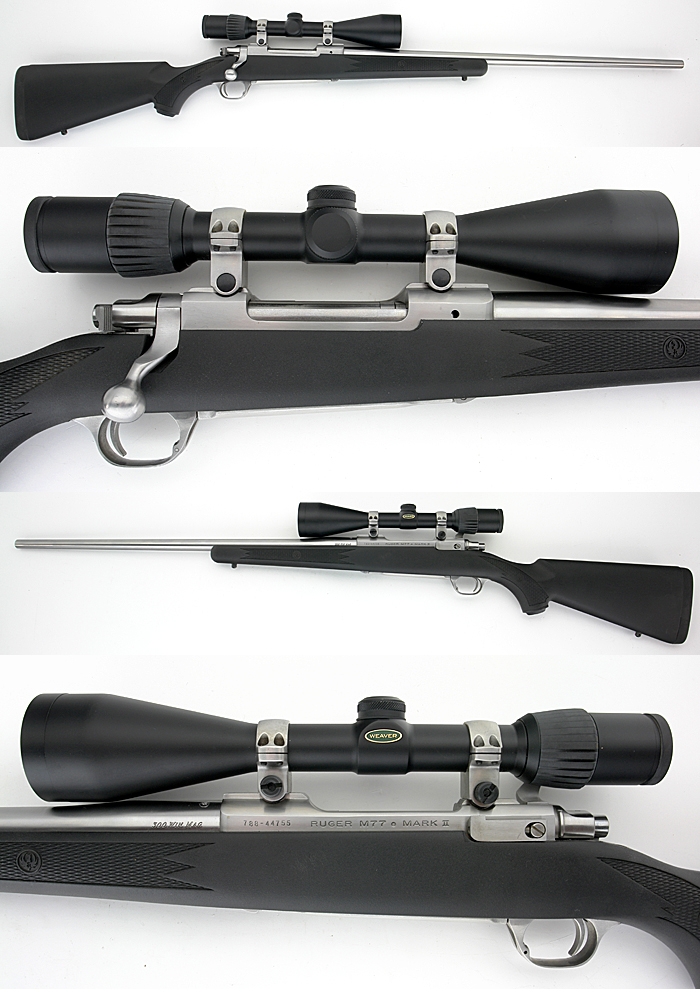 Ruger M77 Mark Ii Bolt Action Stainless Steel Rifle 300 Winchester Mag ...