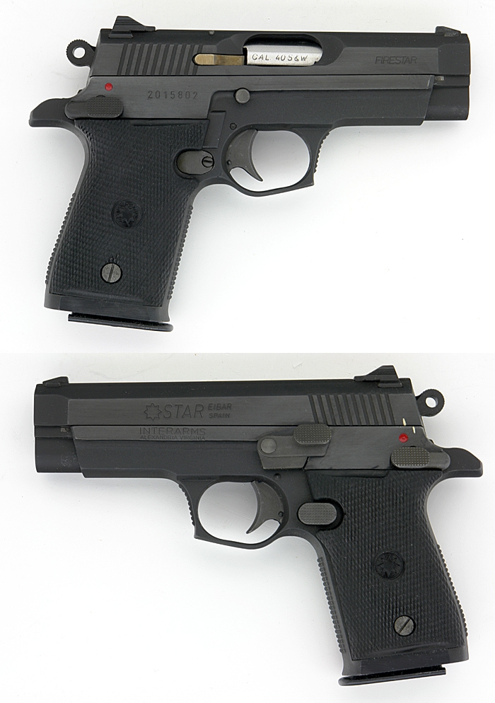 Star Model M-40 Firestar Compact Semiauto Pistol 40 S&W Excellent ...
