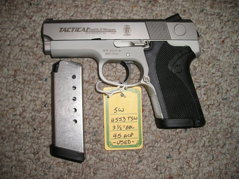 Smith & Wesson TACTICAL 4553 TSW-.45 ACP For Sale at GunAuction.com ...