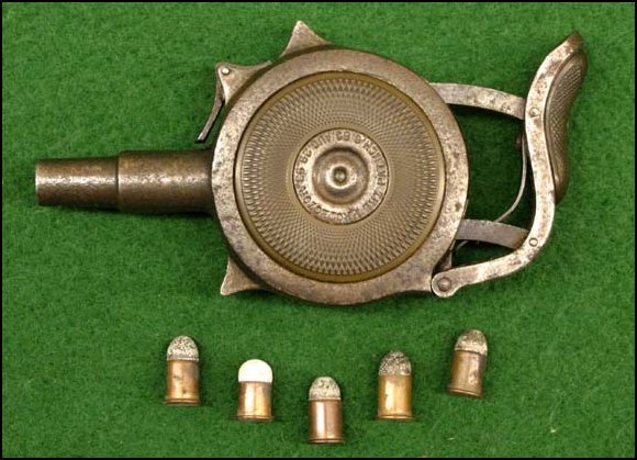 Chicago F. A. Co. Nice Palm Pistol With 5 Original Rounds Of Ammo For ...