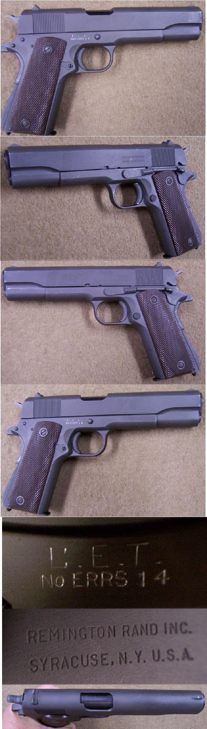 Remington Rand 1911a1 Experimental For Sale at GunAuction.com - 10602278