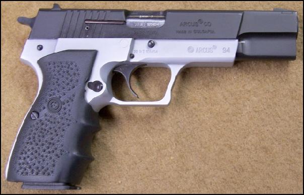 Arcus Model 94 9mm Browning Clone Chrome & Blue As New For Sale at ...