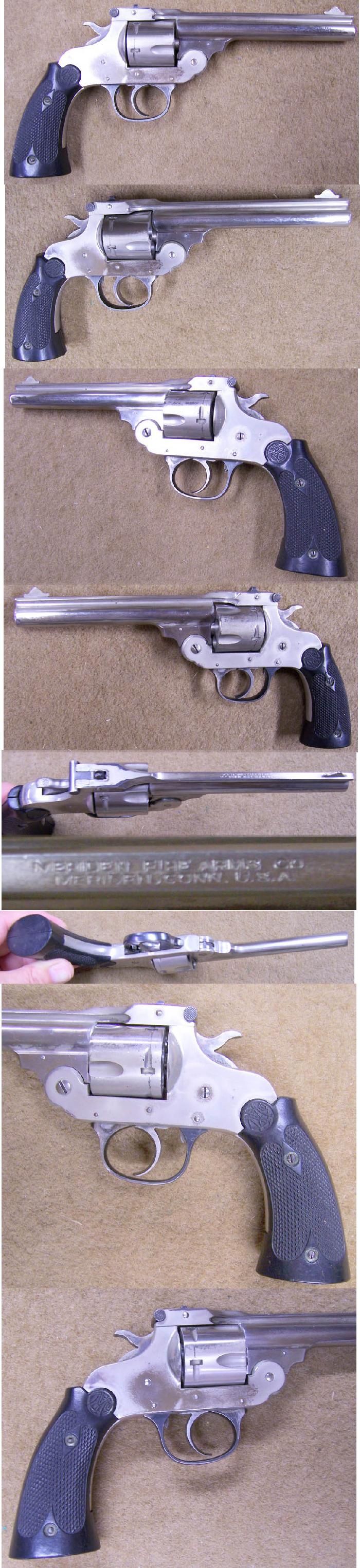 Meriden Top Break Revolver 38s&W 5 Inch Super Nice For Sale at ...