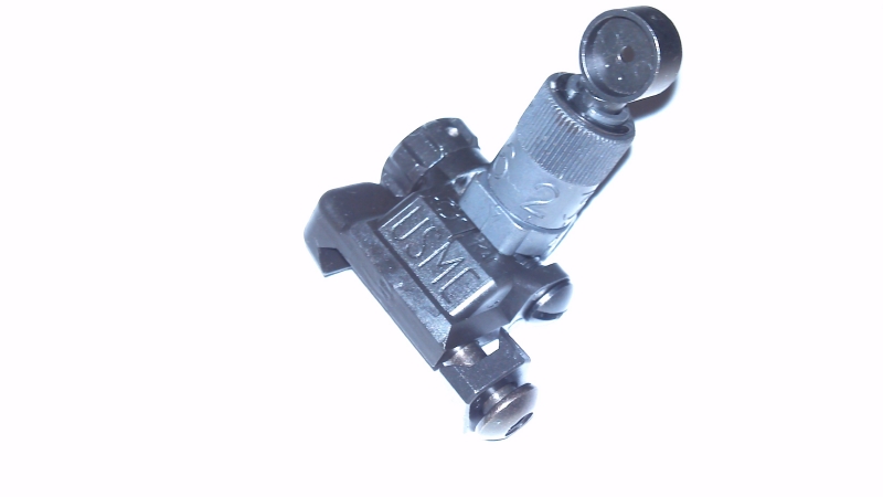 Kac Flip-Up Rear Sight Ar 600m 25650 Picatinny For Sale at GunAuction ...