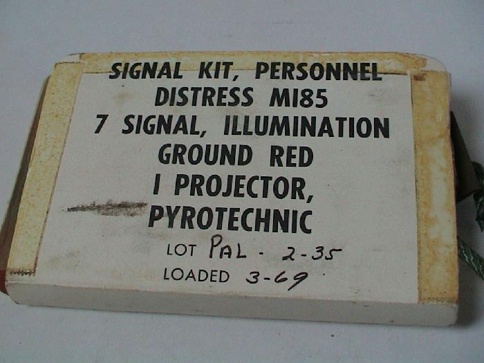 Us Personnel Distress Flare Signal Kit M185 For Sale at GunAuction.com ...