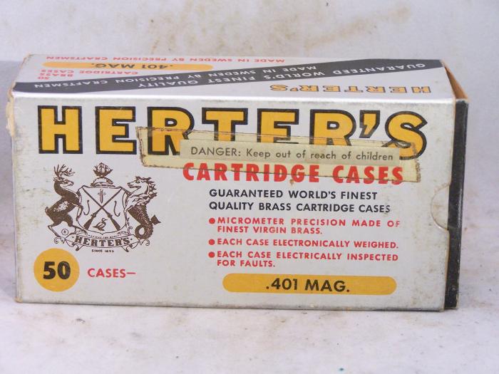 Herter`S 401 Power Mag Ammunition, 50 Rds For Sale at GunAuction.com ...