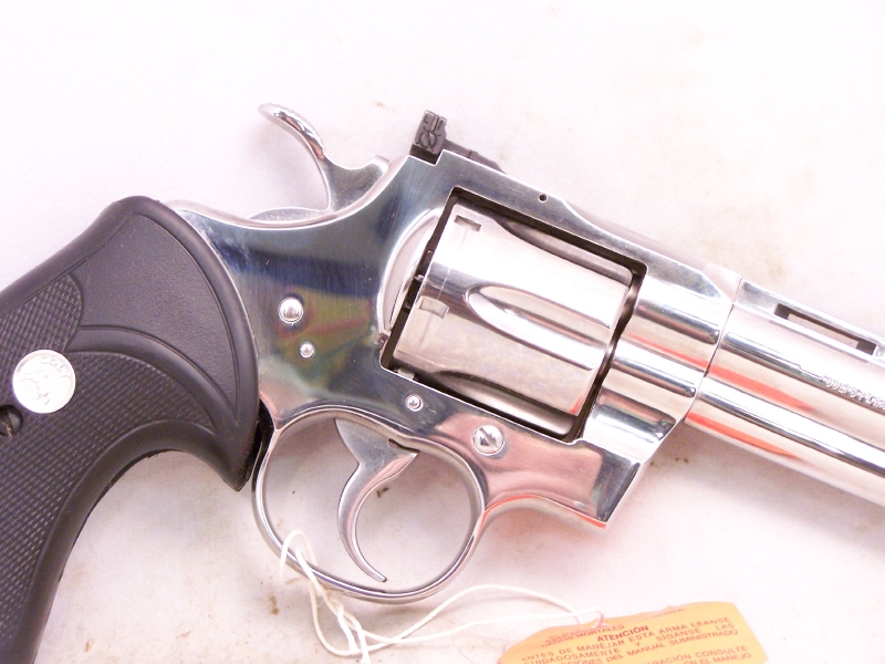 Colt, Python, 357 Magnum, Ultimate Stainless, Anib, 6" Bbl, All Papers For Sale at GunAuction ...