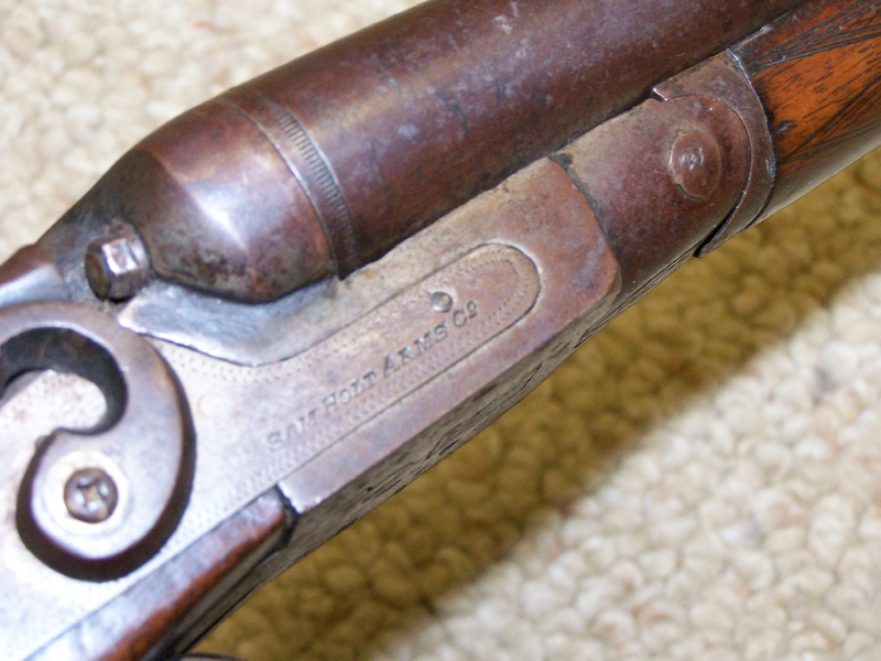 Sam Holt Arms, Belgium 12 Ga, Double Hammer Gun, Damascus, No Ffl For ...