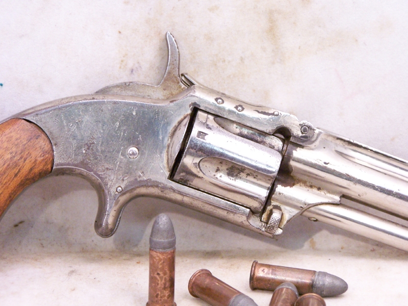 Smith & Wesson, Antique, Model 1 1/2, Tip Up, 32 Rimfire, Spur Trigger ...
