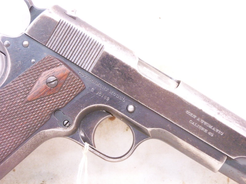 Colt Model 1911, 45 Acp, 1914 Government Model, Lanyard Loop Mag, C&R ...