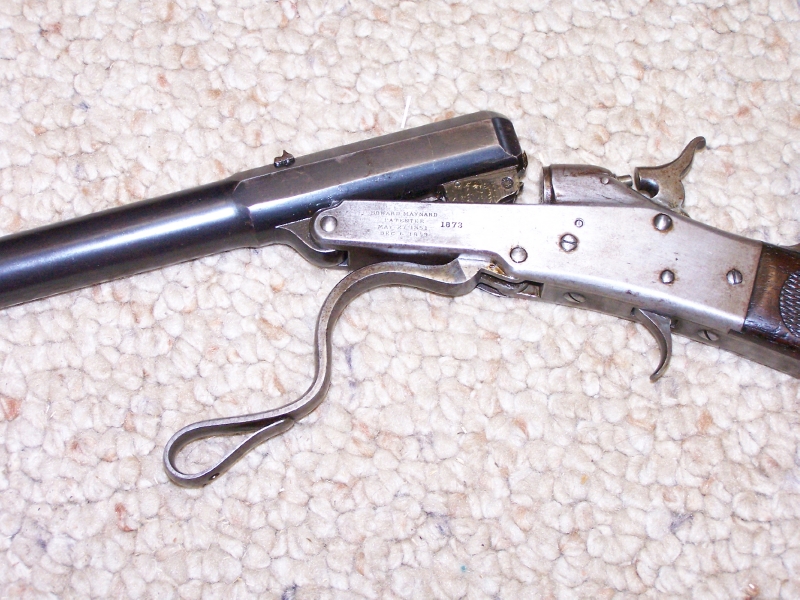 Massachusets Arms, Maynard Model 1873, Sporting Rife, 32 Cal, Tang ...