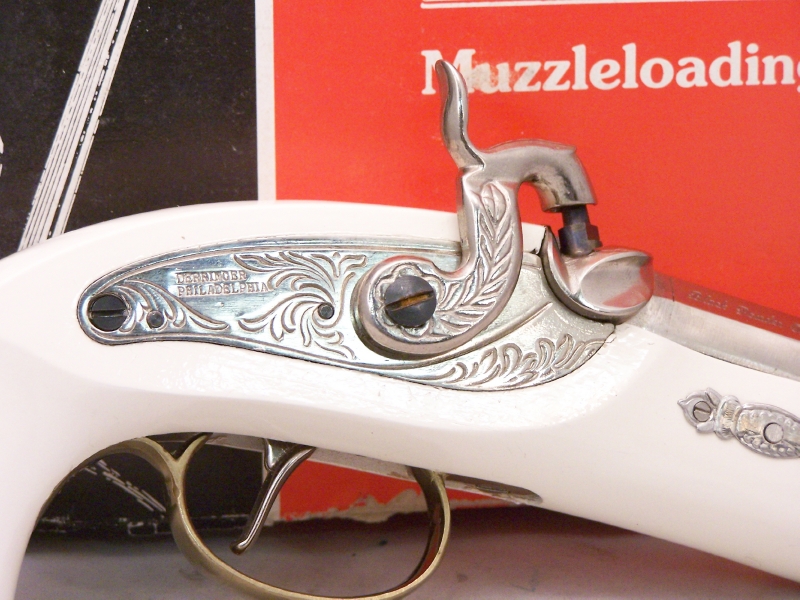 Traditions, Nib, 45 Cal, Derringer, Ivory Like For Sale at GunAuction ...