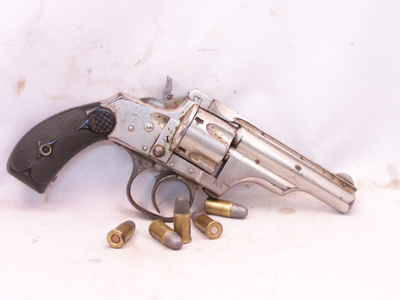 MERWIN & HULBERT, 32 S&W CAL POCKET MODEL, 5 SHOT, FOLDING HAMMER, NO FFL