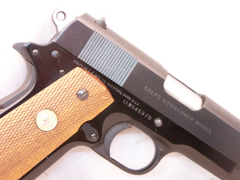 Colt, Lightweight Commander 45 Acp Caliber, Alloy Frame, Late 1970`S ...