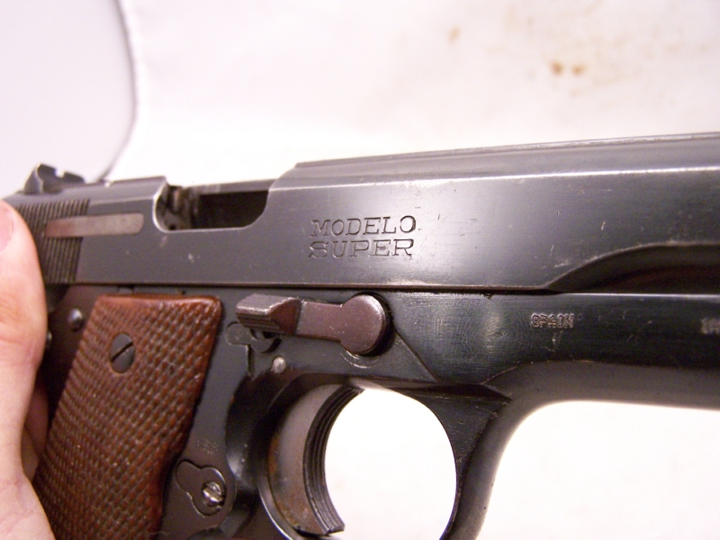 Star Modelo Super 9mm Largo, Semi Auto Pistol, C&R Okay For Sale at ...