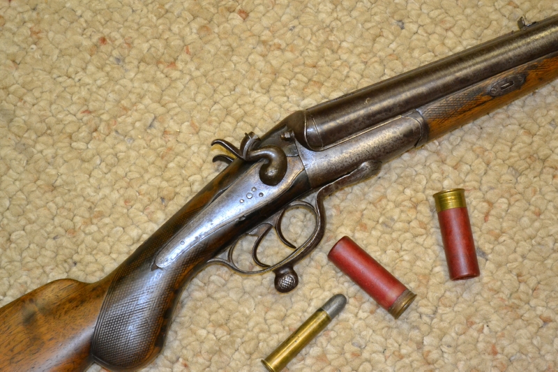 W Arlington, High Quality Cape Gun, Rifle/Shotgun Combo, Antique, No ...