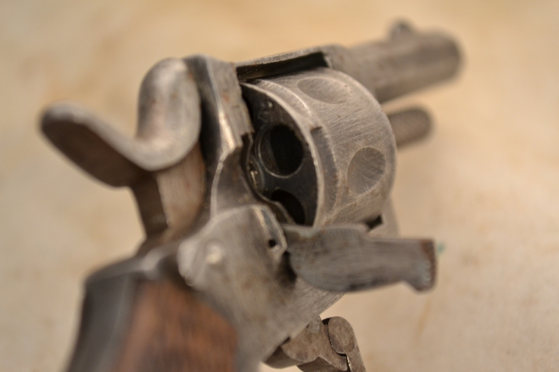 German Velo Dog Revolver, 6 Shot, 22 Short, Folding Trigger, Antique ...