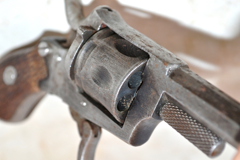 German Velo Dog Revolver, 6 Shot, 22 Short, Folding Trigger, Antique ...