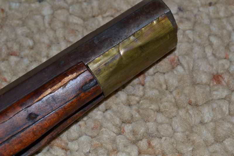 Mcgilvray, Field & Langstroth Kentucky Percussion Rifle, Patch Box, As ...