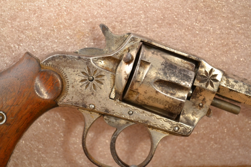 Hopkins & Allen Arms, C&R Ok Range Model, 32 S&W Long, Factory Engraved ...