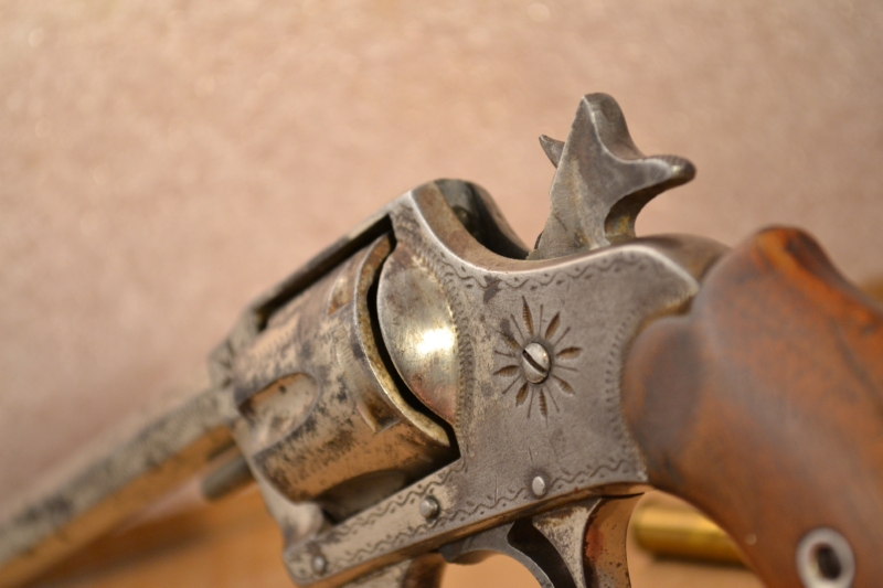 Hopkins & Allen Arms, C&R Ok Range Model, 32 S&W Long, Factory Engraved ...