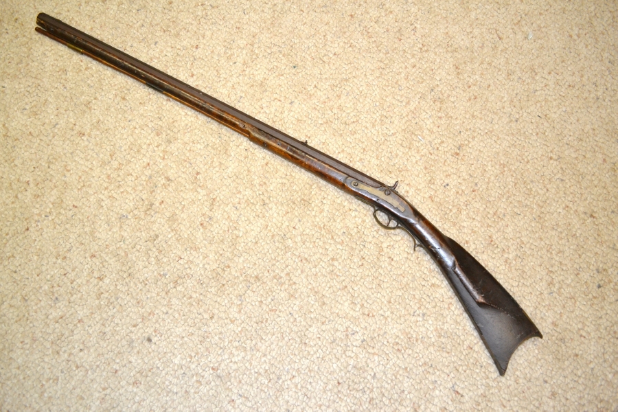 Unmarked, Lehigh County, Kentucky Rifle, 50 Cal. Percussion, 33 In Bbl ...