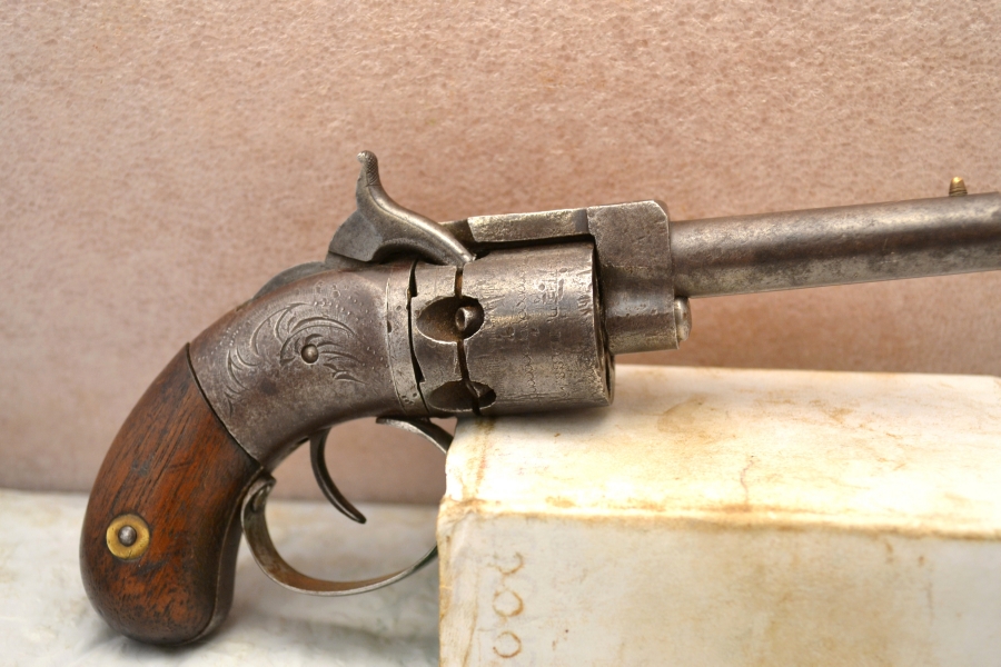 James Warner, Springfield 2nd Model, Pocket Revolver, 28 Cal, Antique ...