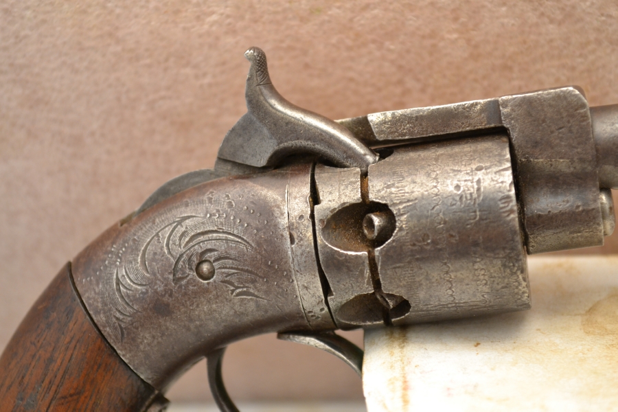 James Warner, Springfield 2nd Model, Pocket Revolver, 28 Cal, Antique ...