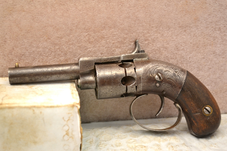 James Warner, Springfield 2nd Model, Pocket Revolver, 28 Cal, Antique ...