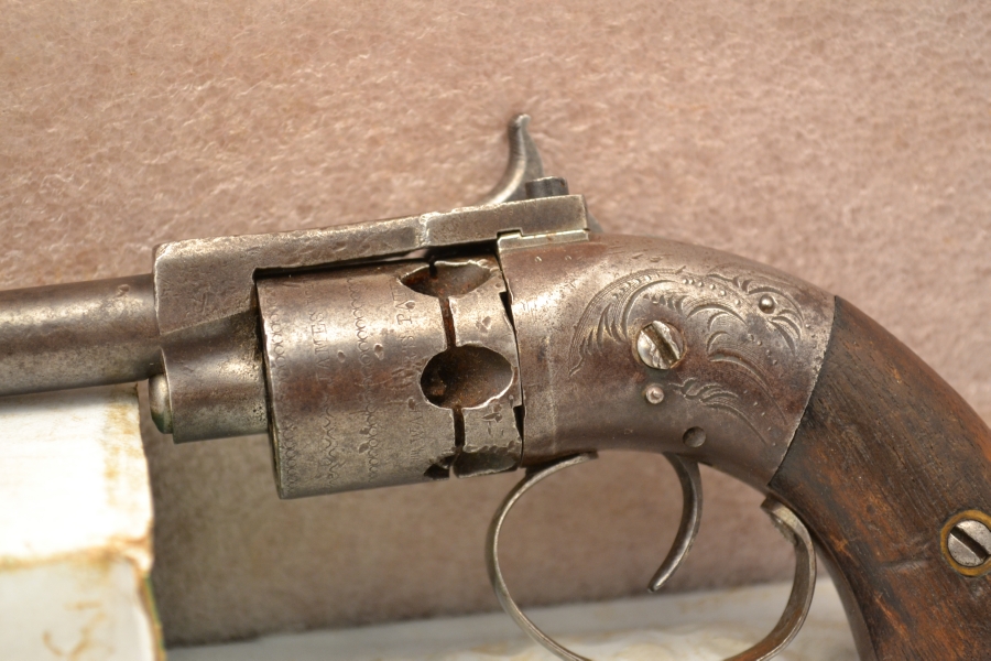 James Warner, Springfield 2nd Model, Pocket Revolver, 28 Cal, Antique ...