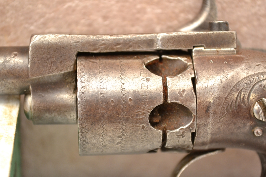 James Warner, Springfield 2nd Model, Pocket Revolver, 28 Cal, Antique ...