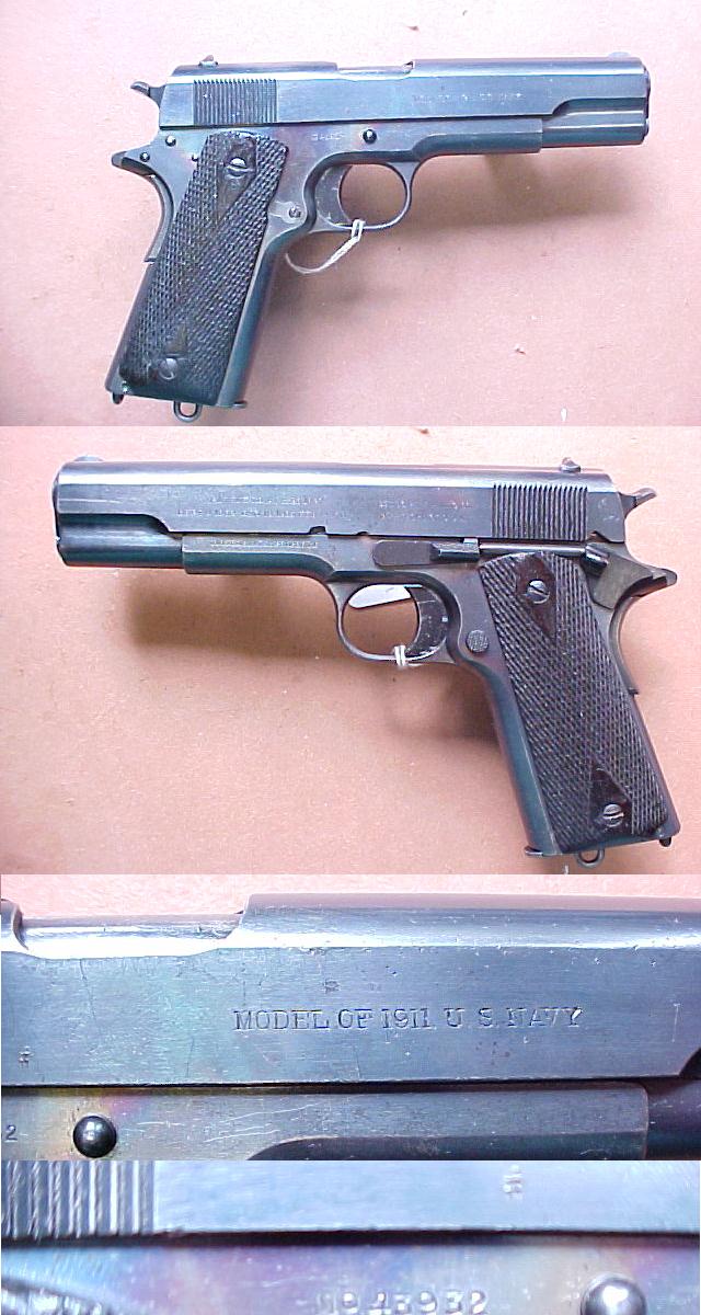 Colt Us Navy, Model 1911, Uss Texas, 1913 For Sale at GunAuction.com ...