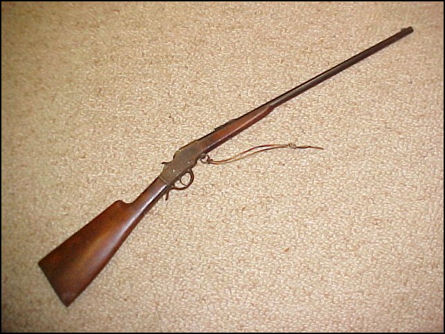 Hopkins And Allen Falling Block, Model 922, 22 Cal Rifle, Antique For ...