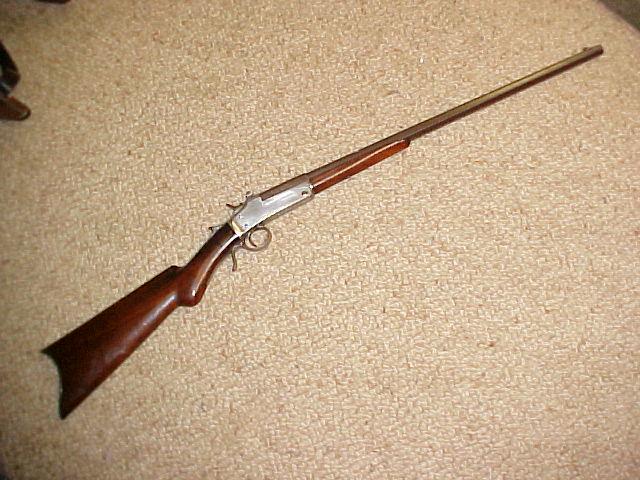 W. Wurfflein, Phila, Pa 22 Cal, Break Open, Single Shot Rifle, Antique ...