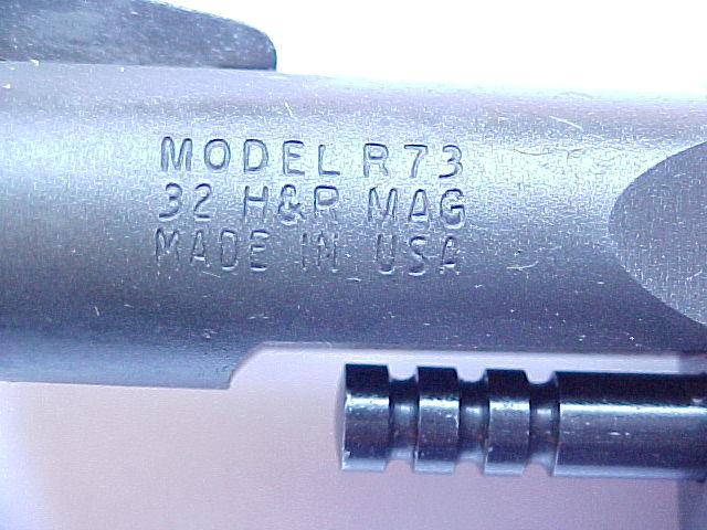 Nef, Harrington & Richardson Model R 73, 32 H&R Magnum, Appears Unfired ...