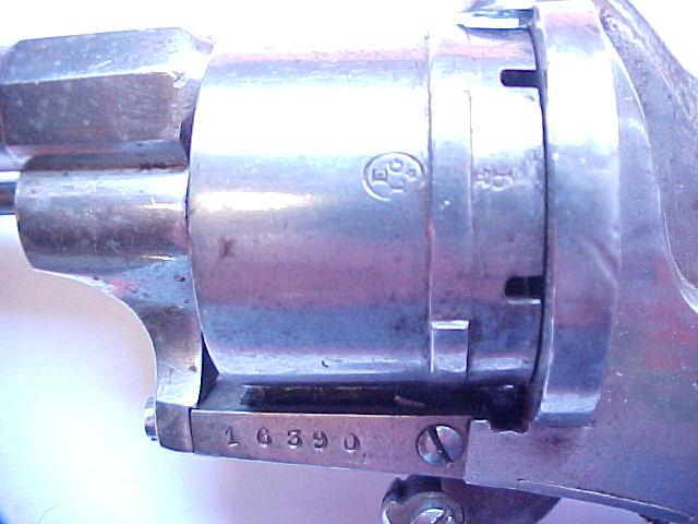 Lefaucheux Style, Pin Fire 9mm, 6 Shot, Folding Trigger, Antique, No ...