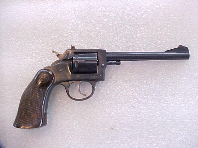 Iver Johnson Model 57, Target Model, 22 Cal, 8 Shot, Target Grips For ...