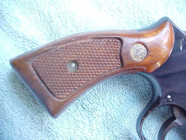 Smith & Wesson, S&W, 9mm Model 547, K Frame, 4 Inch Barrel, Magna Grips ...