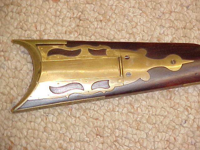 R C Wallace, Hawken Style 45 Cal, Plains Rifle. Dst`S, Brass Patchbox ...